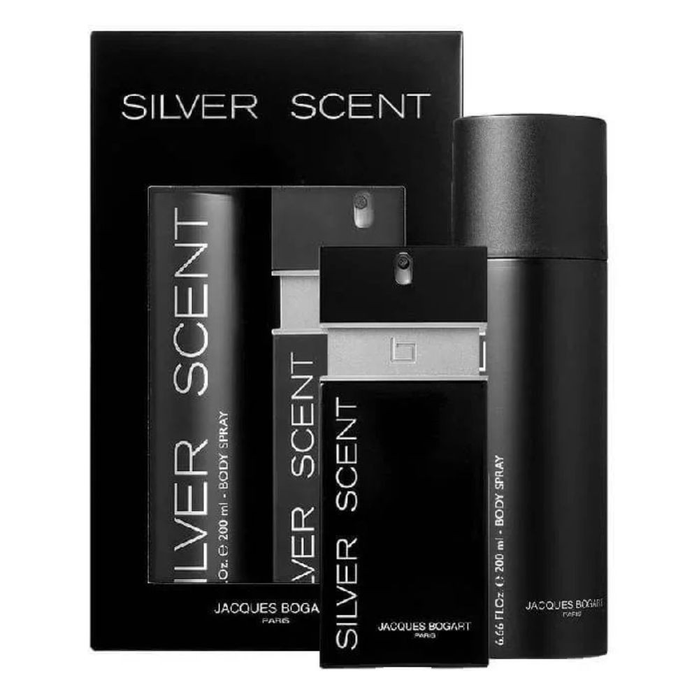Montiel Perfumaria| Kit Silver Scent + Desodorante Eau de Toilette ...